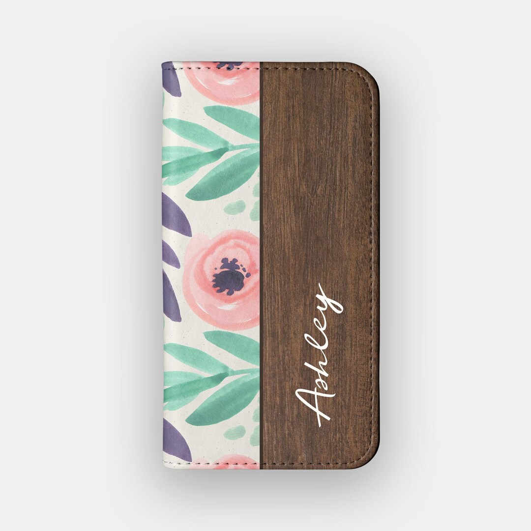 MAUVE SPRIG Wallet for iPhone 16, iPhone 15, iPhone 14, iPhone 13 ...