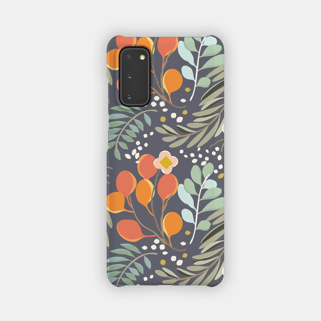 Forest Scatter Phone Case Flower Design for Galaxy S23/S22/S21/S20 ...