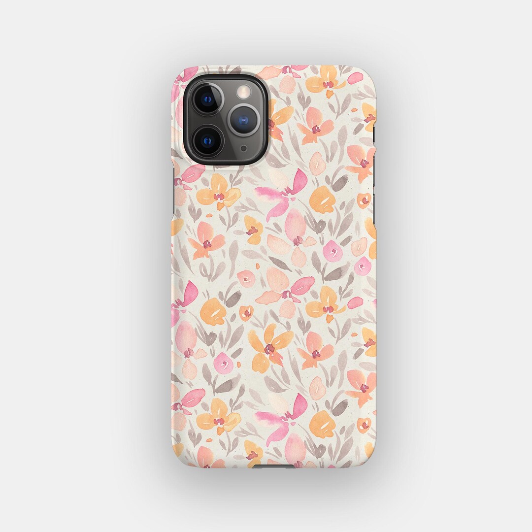 Pastel Paddock Phone Case | Pastel Floral Cover for iPhone 16 Pro Max ...