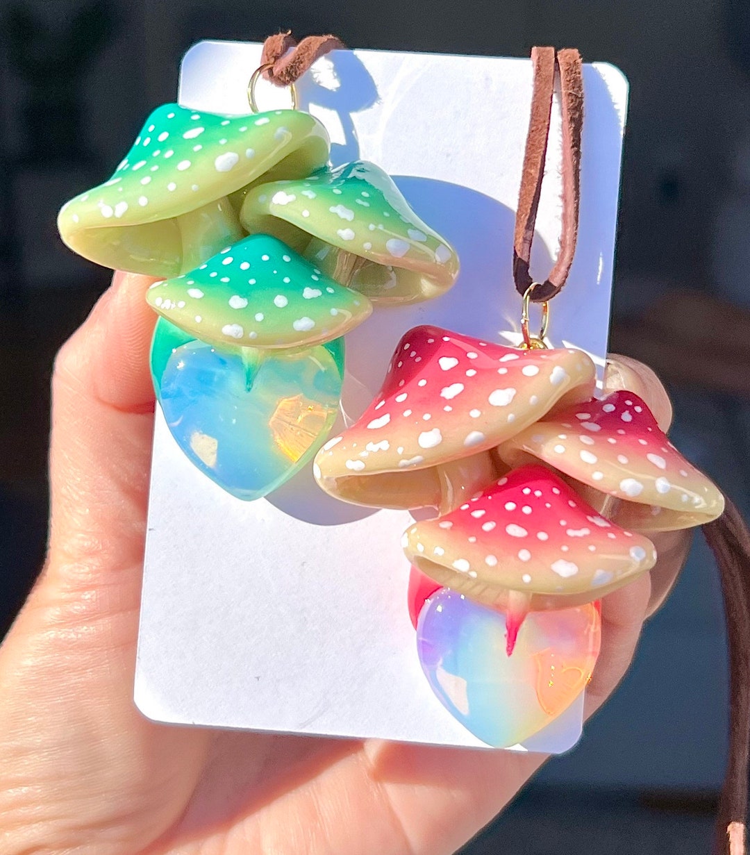 2 Pendants Share With Your Bestie Set Cute Cluster ( Pink and Teal ...