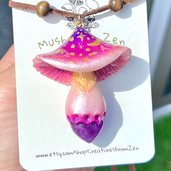 Special Edition Purple Galaxy Cap Mushroom Zens Signature - Etsy