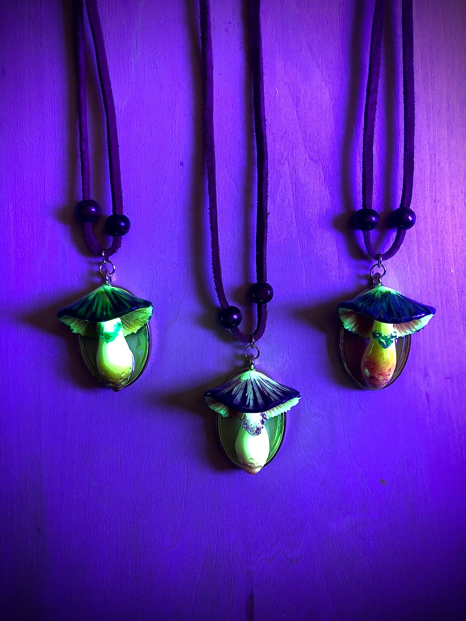 Mushroom Zen Signature Fairy Cap 3D Petite Glow in the Dark - Etsy