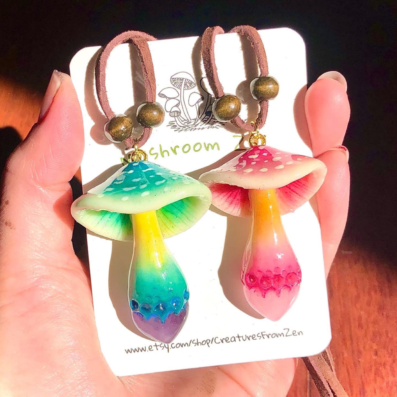 2 Pendants Share With Your Bestie Set Petite Cute Glow in - Etsy