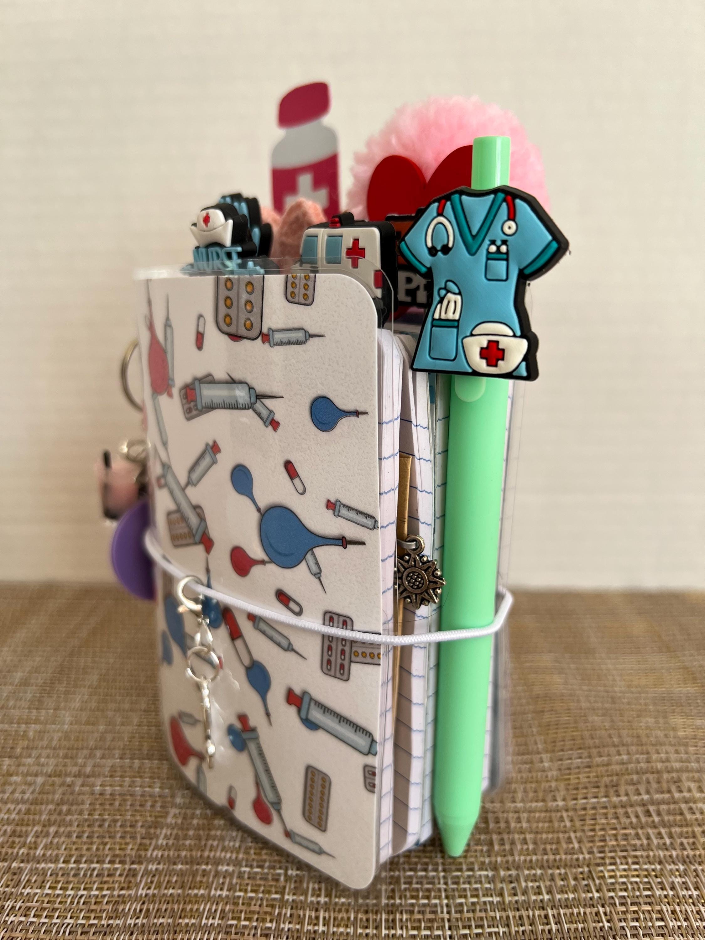 Nurse Theme Micro Travelers Notebook: Medical Charm Dangle - Etsy