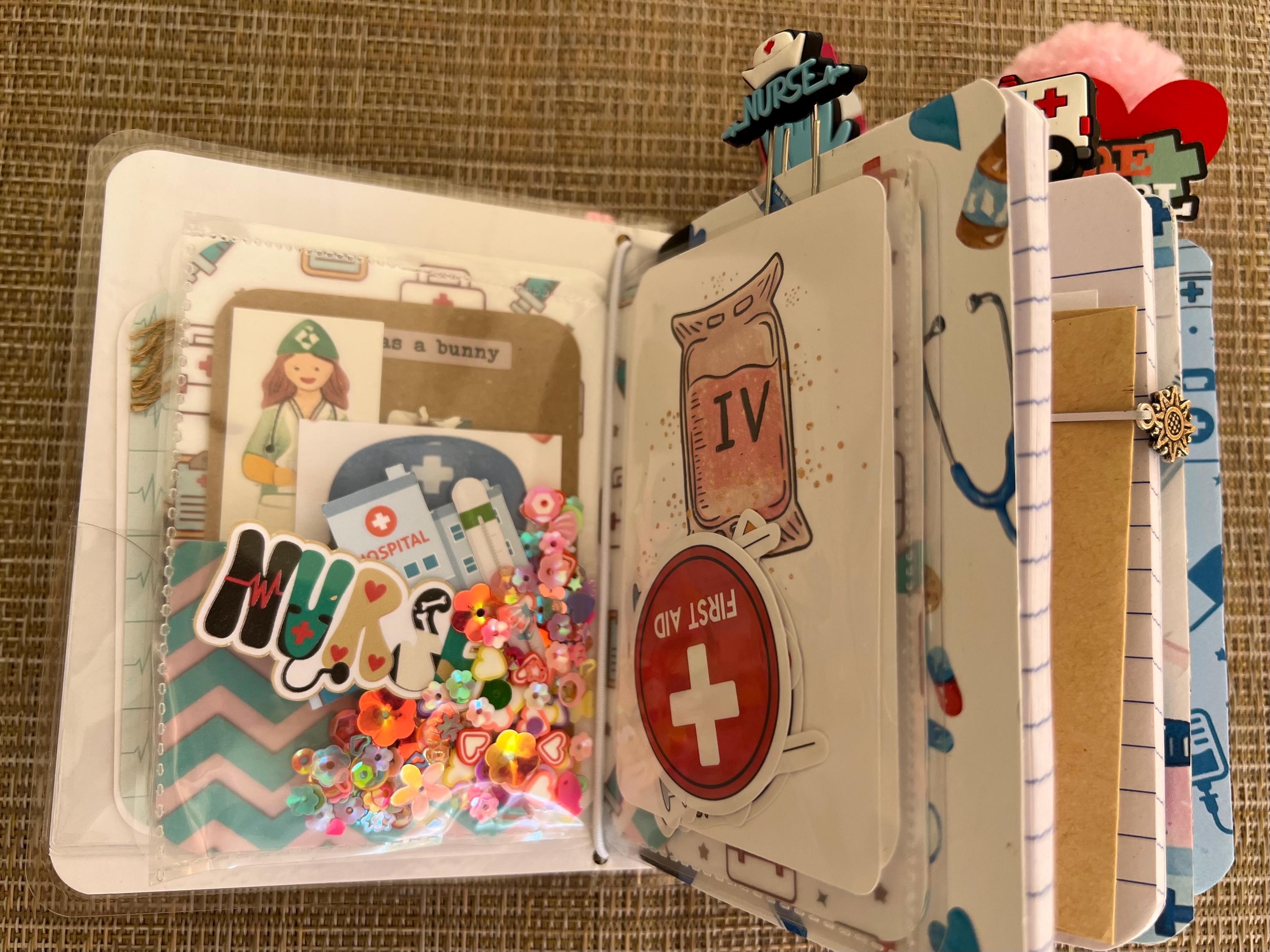 Nurse Theme Micro Travelers Notebook: Medical Charm Dangle - Etsy