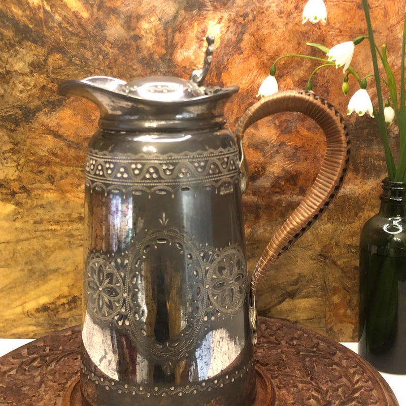 Wicker Pitcher - Etsy