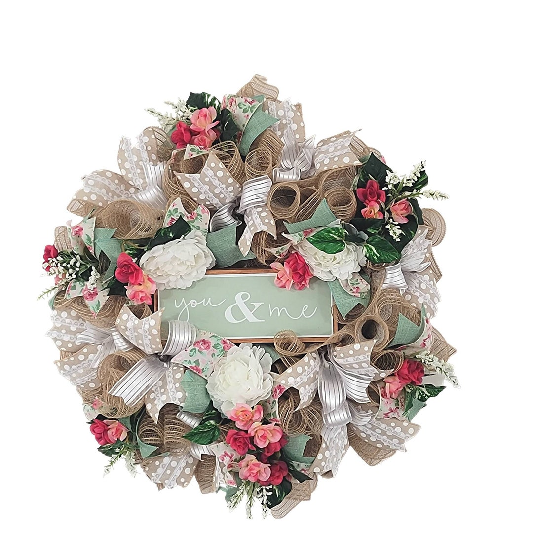 Rustic Wedding Wreath Country Wedding Wreath Wedding Gift - Etsy