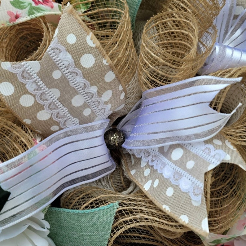 Rustic Wedding Wreath, Country Wedding Wreath, Wedding Gift, Wedding ...