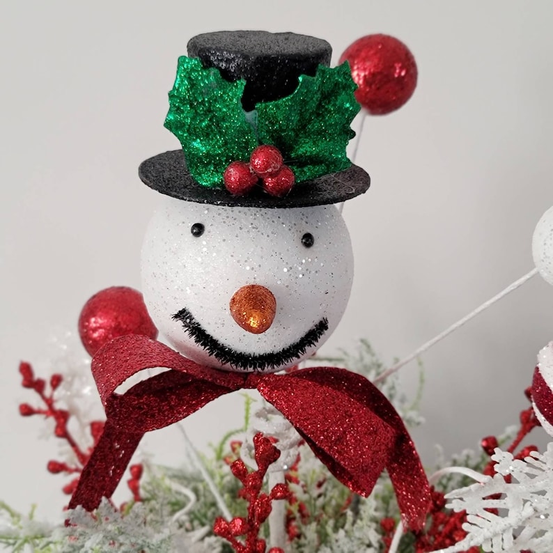 Snowman Gift Box Snowman Table Decor Holiday Gift Box - Etsy