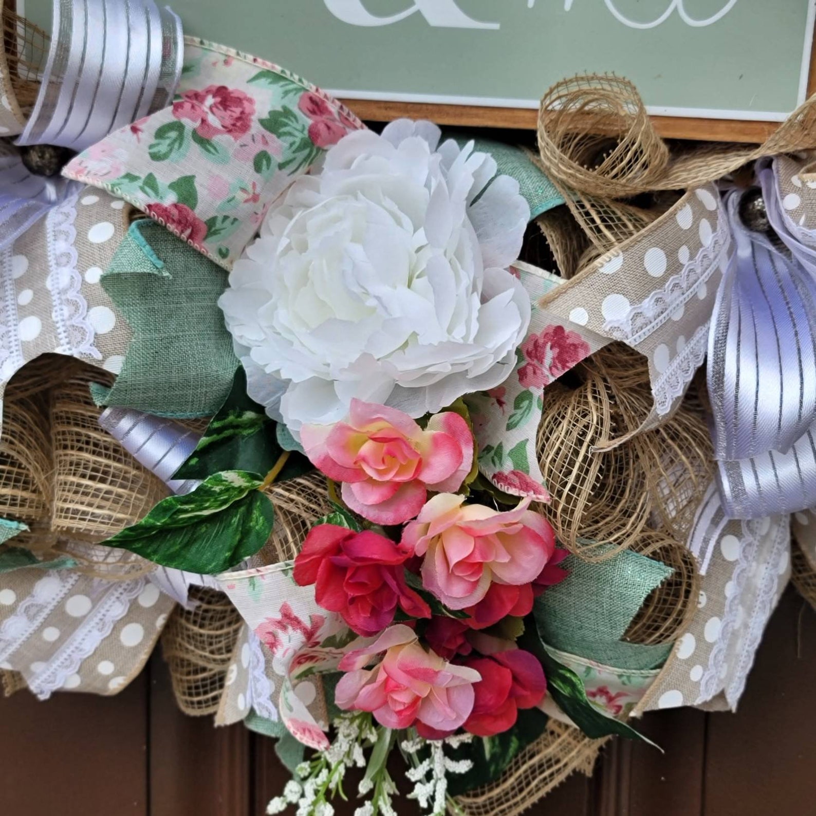 Rustic Wedding Wreath Country Wedding Wreath Wedding Gift - Etsy