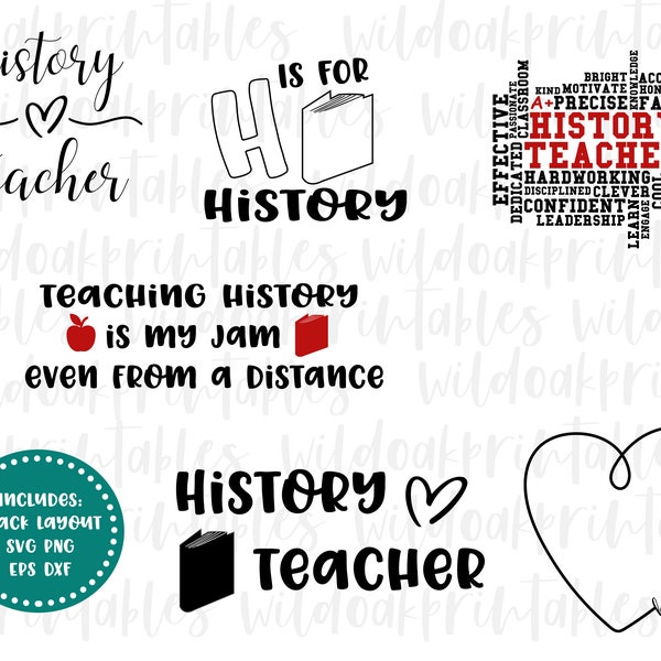 History Teacher - Etsy