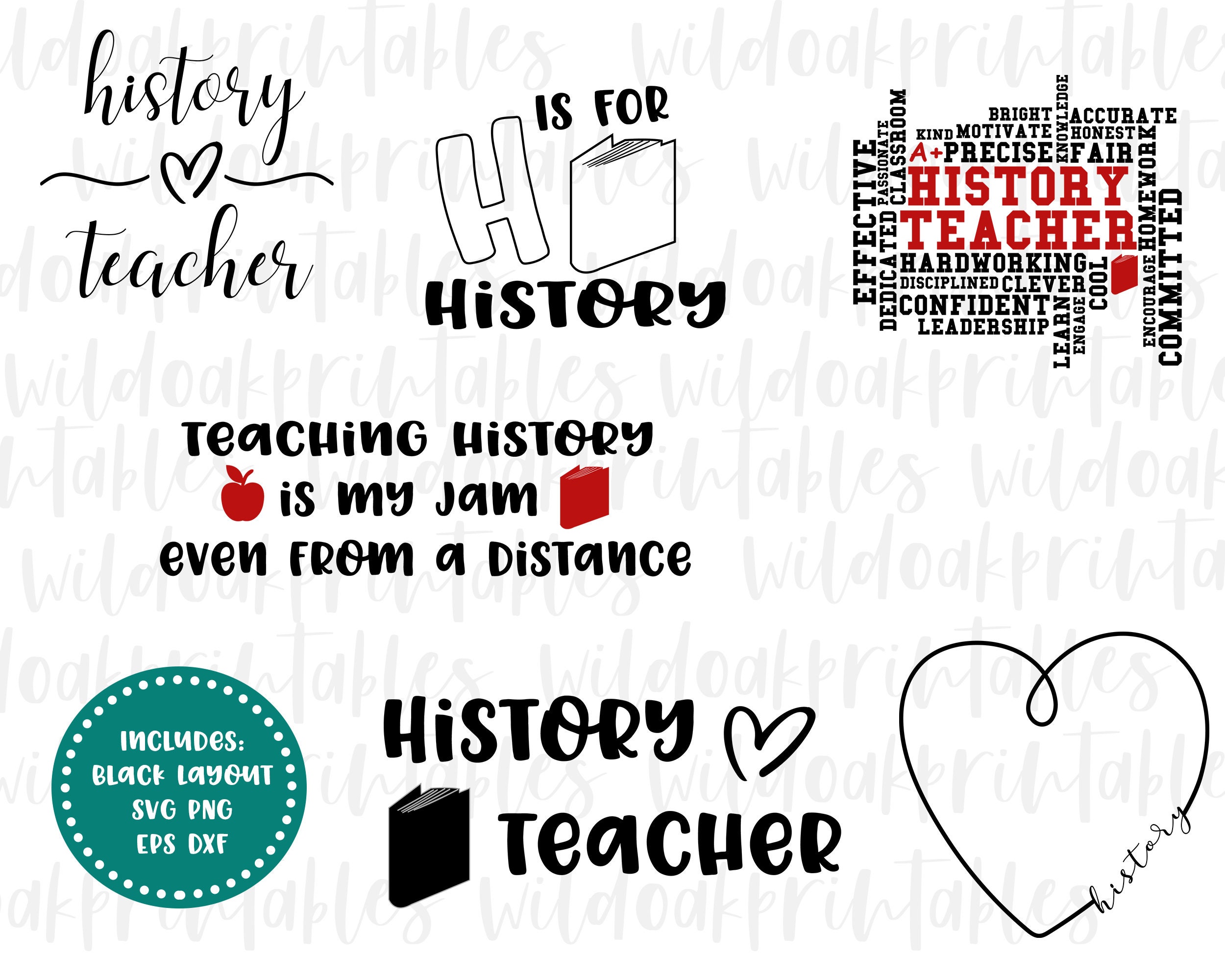 I Love History Svg History Teacher Svg Bundle History Svg - Etsy
