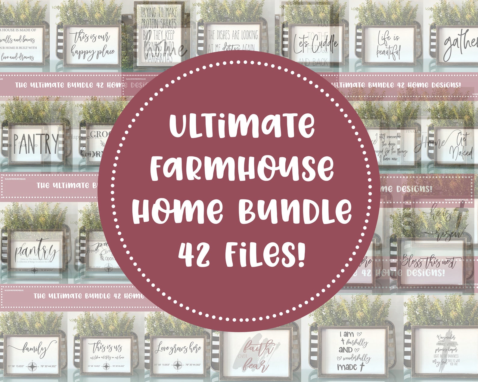 42 Designs! Funny Home Svg Signs, Funny Digital Pantry Signs Svg, Diy ...