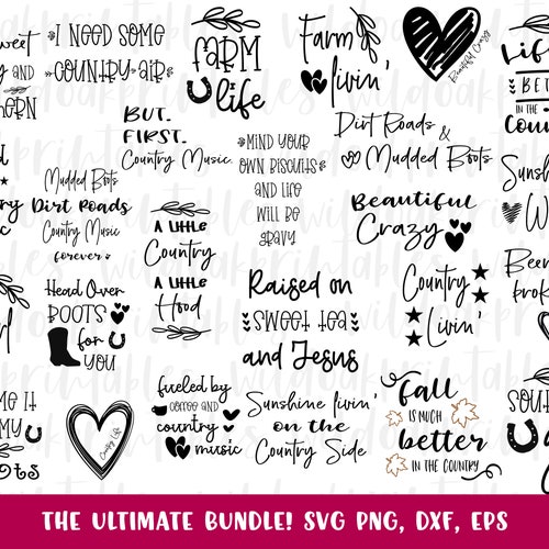 Country Living Svg Funny County Svgs Country Girl Svg Farm - Etsy