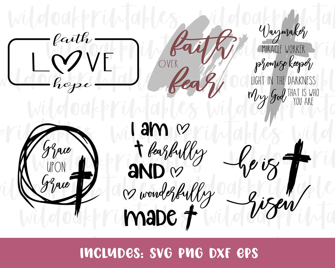 Scripture Home Svg Signs Christianity Digital Home Signs Svg - Etsy