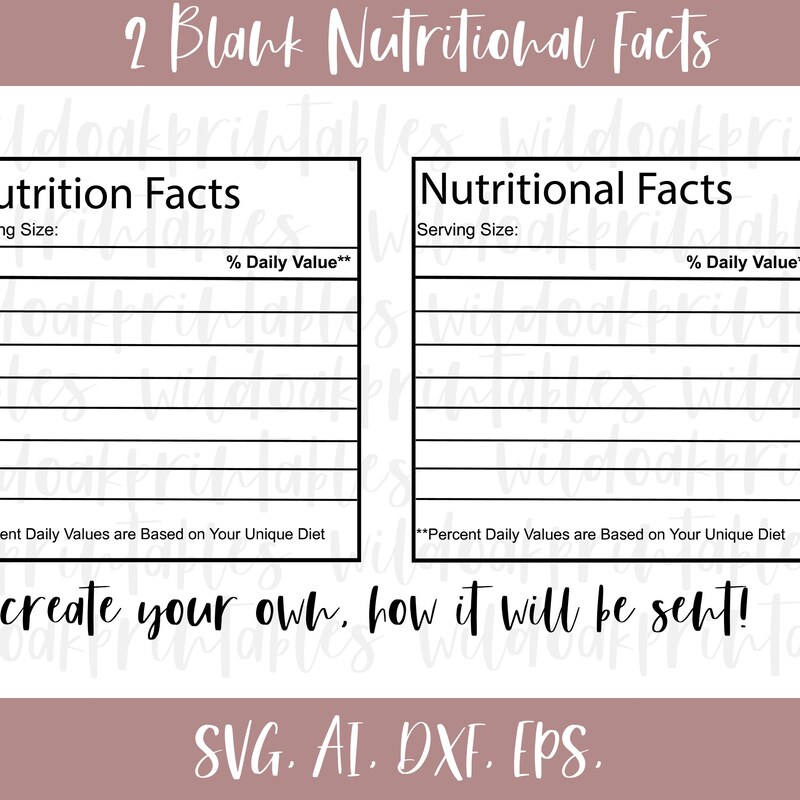 Valentine Nutrition - Etsy