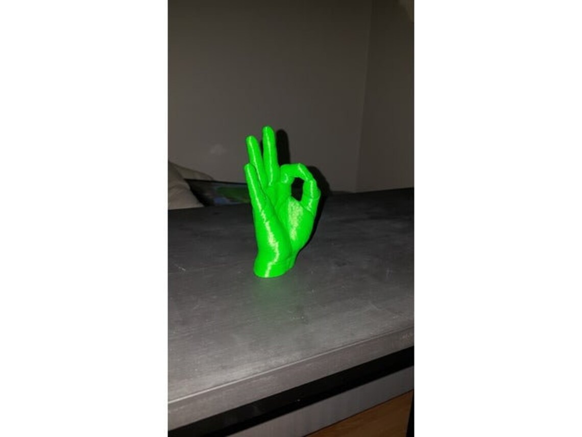 The Circle Game Okay Hand Sign Meme Prank 3D Printed | Etsy