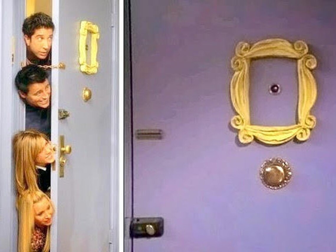 Friends Peephole Frame Replica Home Decor Sitcom Gift - Etsy