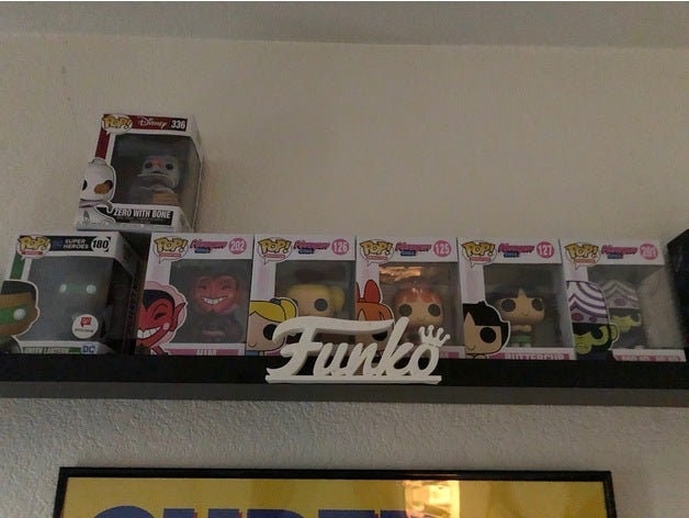 Funko Sign Pop Vinyl Figures Display Custom Funko | Etsy