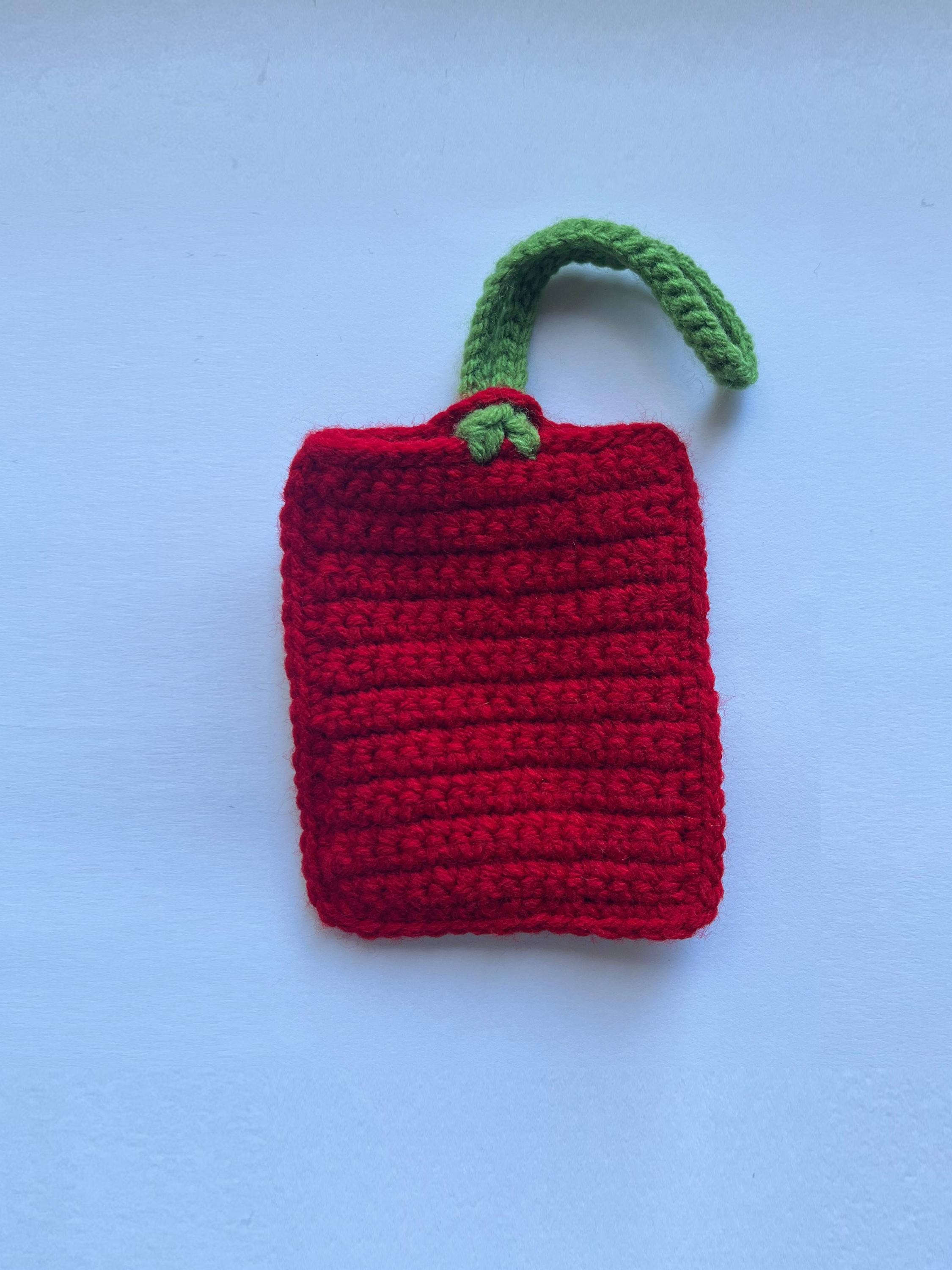 Strawberry Photocard Holder DIY Crochet Kpop Photocard ID Toploader ...