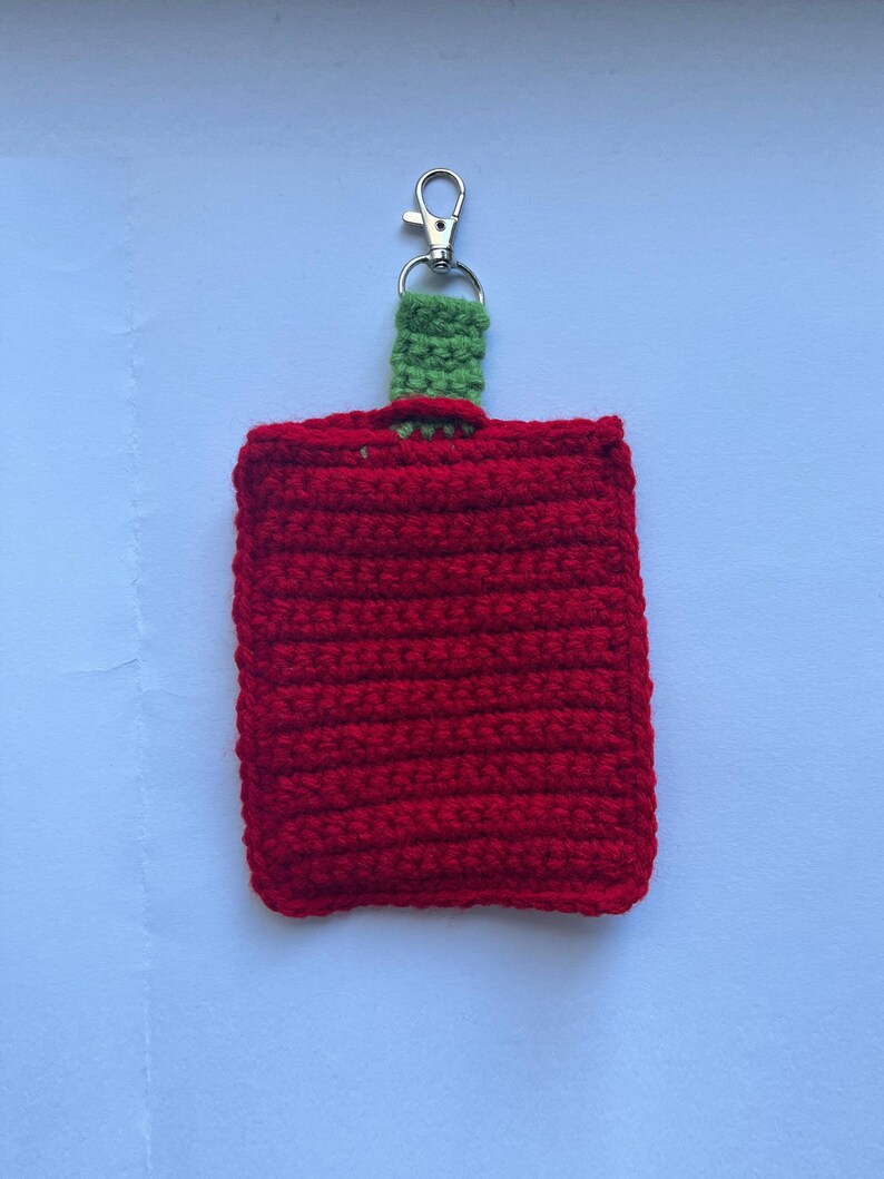 Strawberry Photocard Holder DIY Crochet Kpop Photocard ID Toploader ...