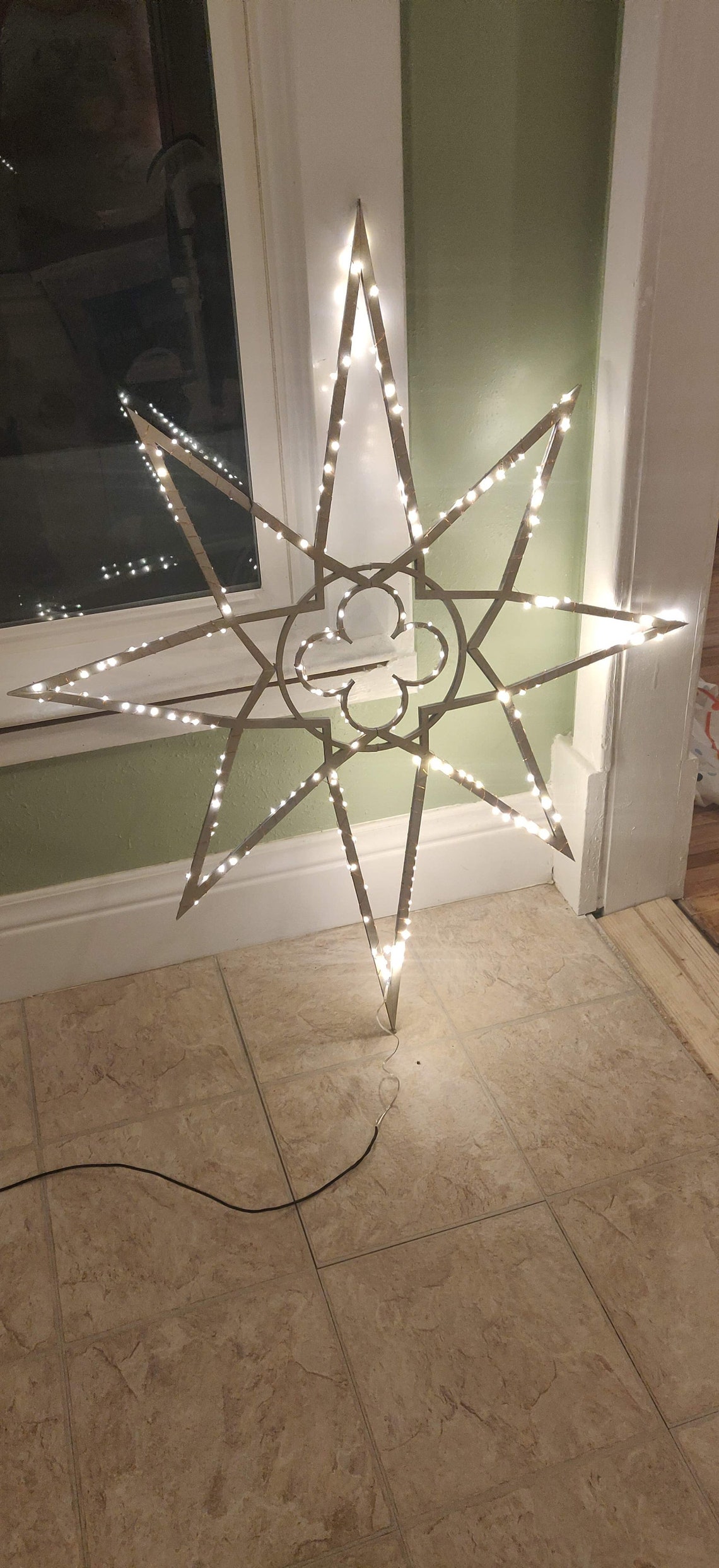 Star With Cross - Christmas Tree Topper [digital File] - Etsy