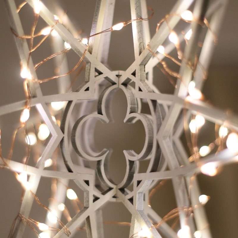 Lighted Cross Tree Topper - Etsy