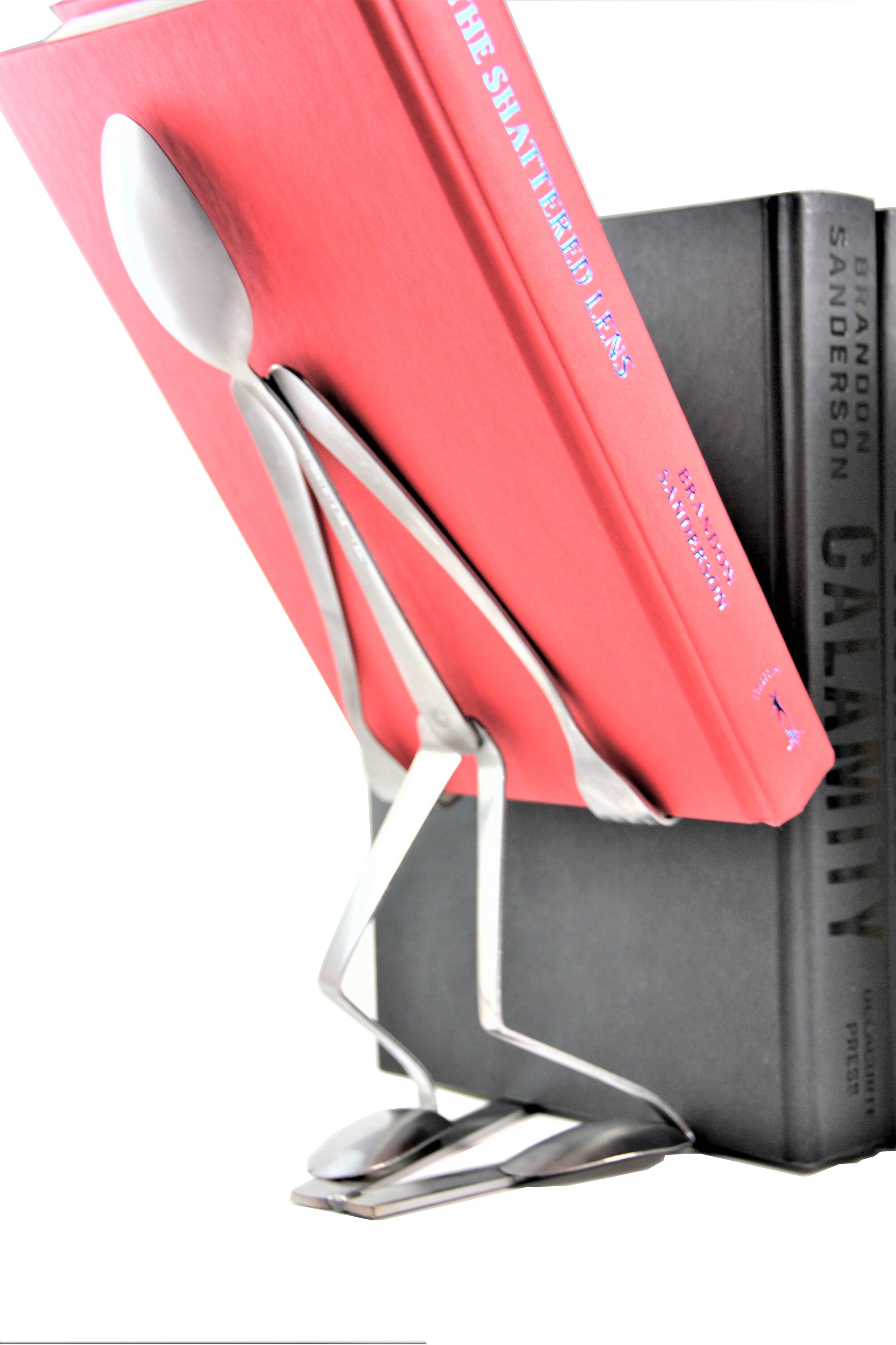 Bookends Book Thieves 1 Pair of Fork and Spoon People | Etsy