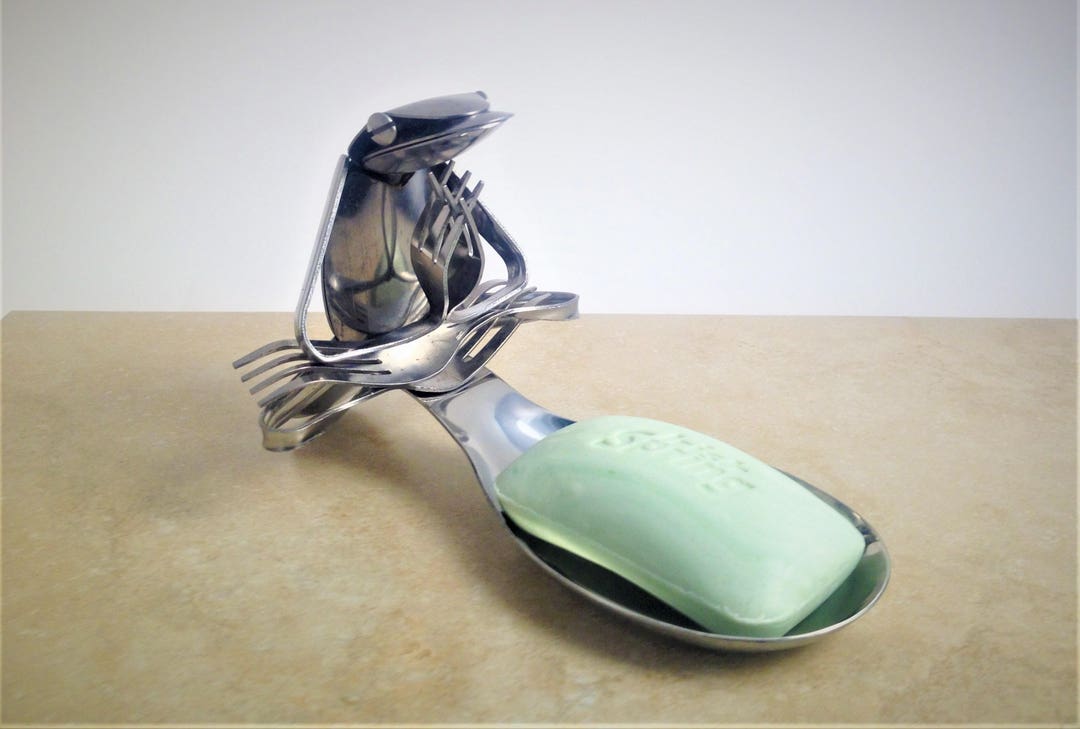 Frog Pose-spoon Rest-yoga Bathroom Decor-zen Bath-soap Display-yoga ...