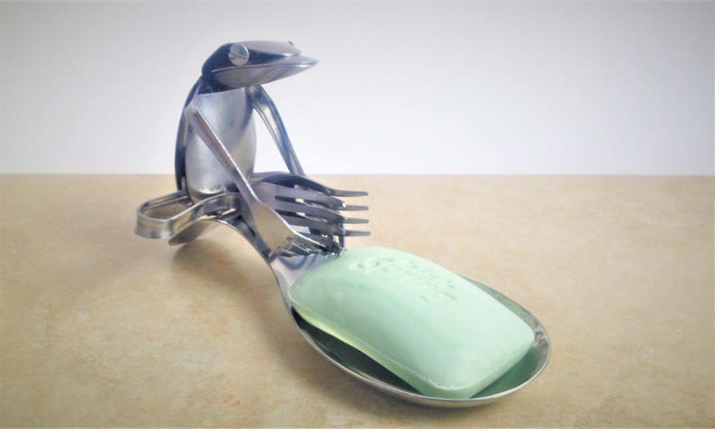 Soap Dish-frog Art-zen Bathroom-spoon Rest Holder-soap Displays ...