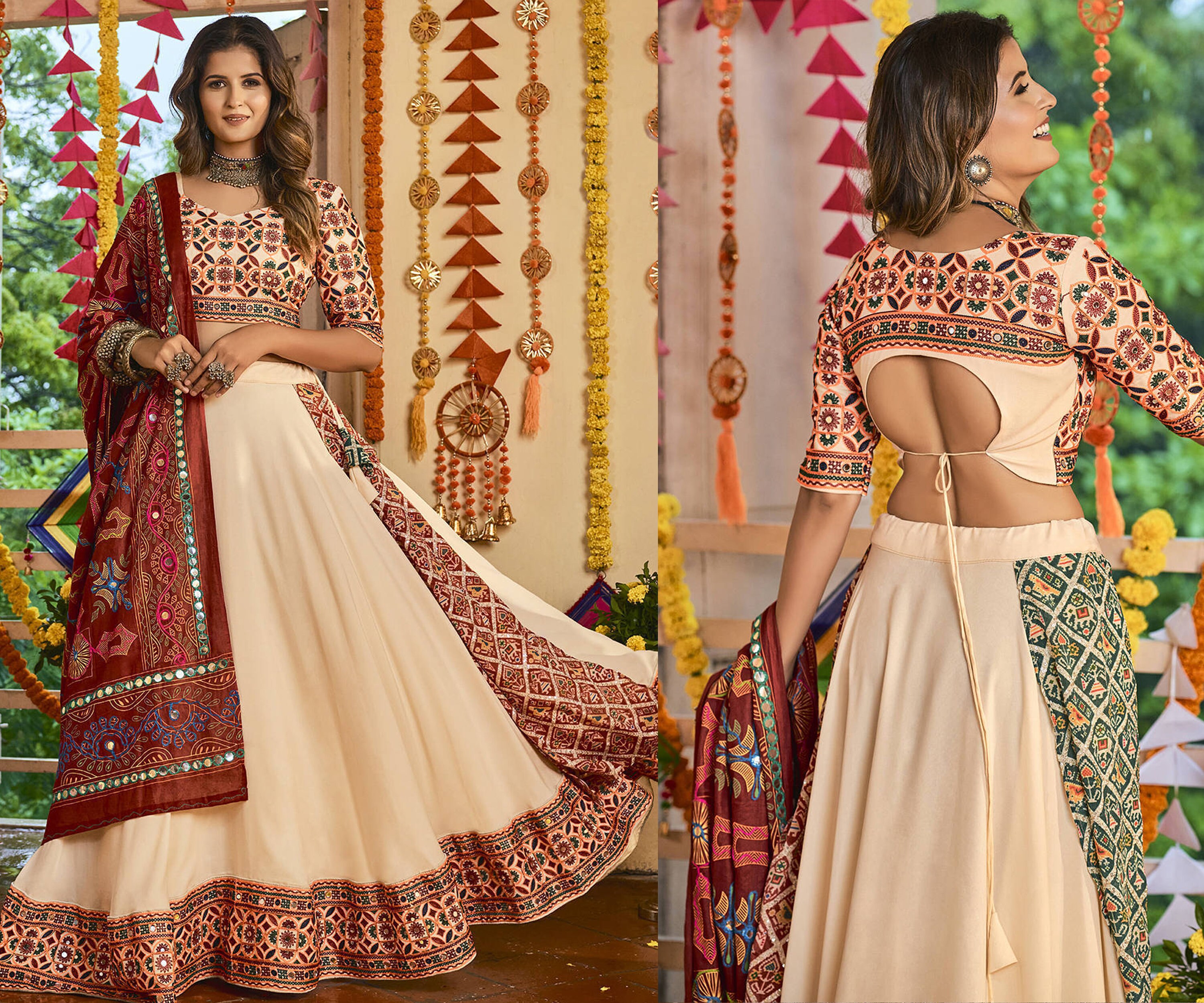 Simple Lehenga Choli Designs