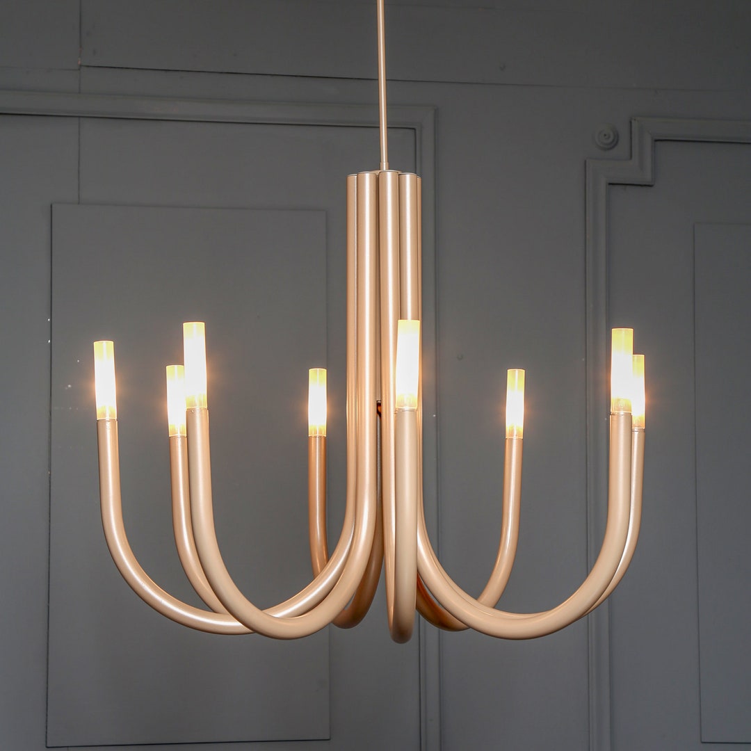 MONASTERY Handmade Pendant Light Minimal Geometric Chandelier Edison ...