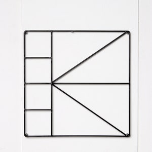 PERSA Copper Wall Grid Geometric Mesh Memo Board Display Panel - Etsy