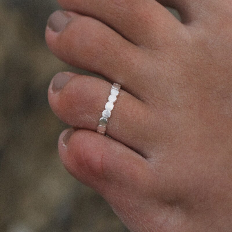 Silver Toe Rings - Etsy