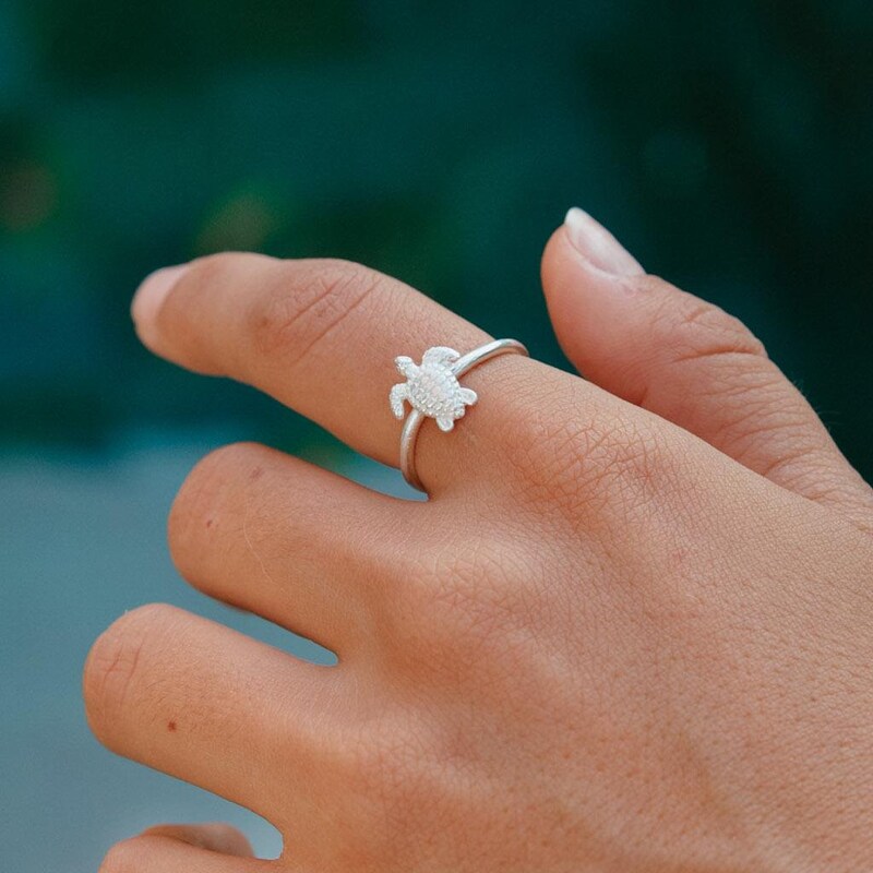 Turtle Ring - Etsy