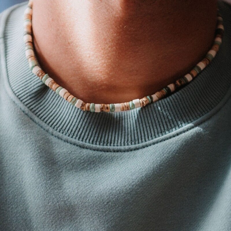 Mens Surfer Necklace - Etsy