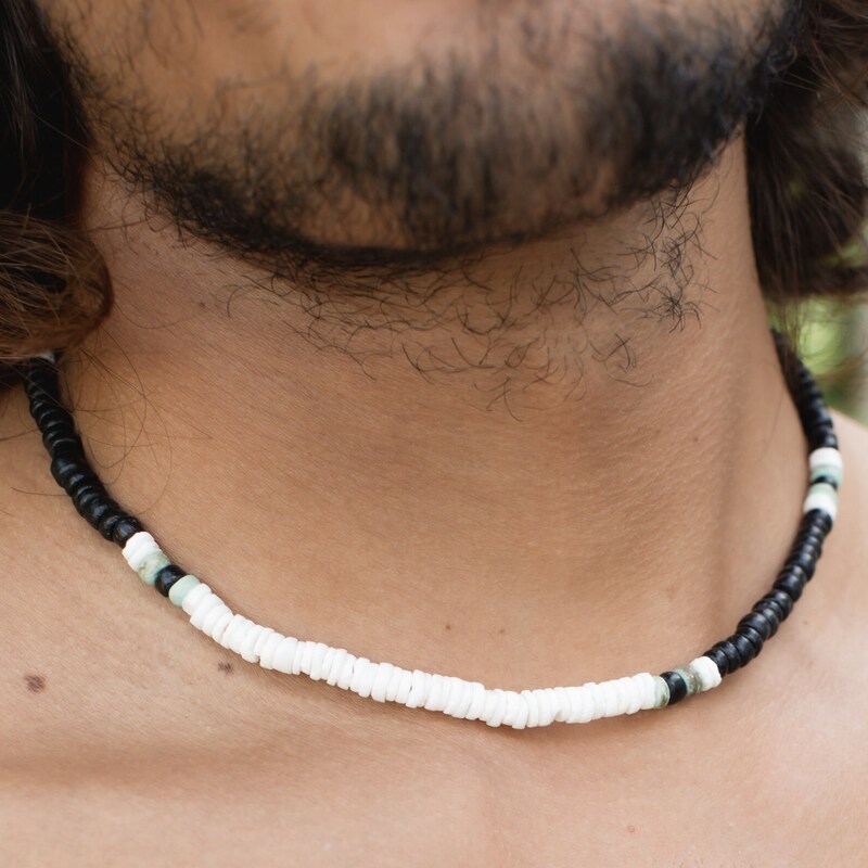 Mens Surfer Necklace - Etsy