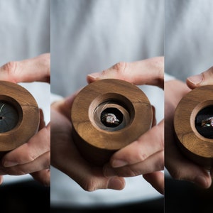 Unique Engagement Ring Box - Mechanical Iris - Etsy