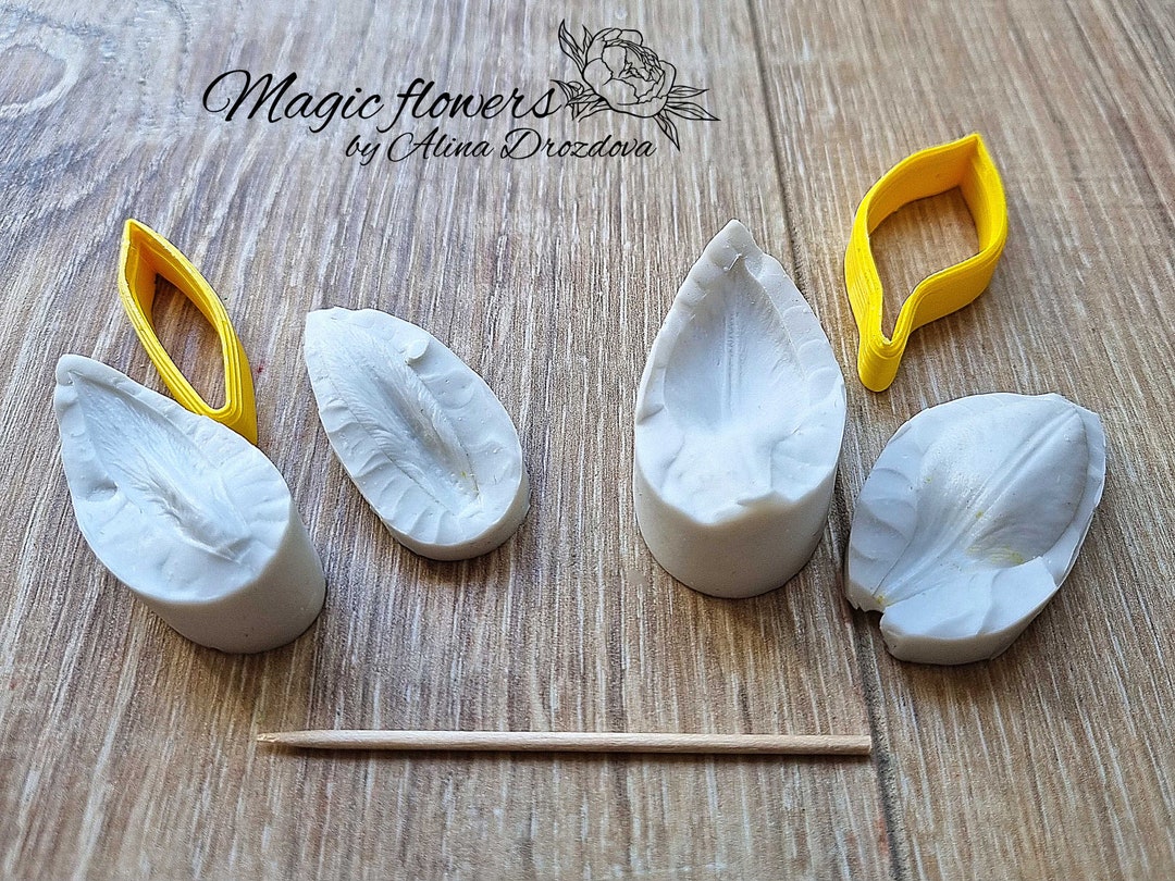 Wild Tulip Silicone Veiner and Plastic Cutter Set - Etsy