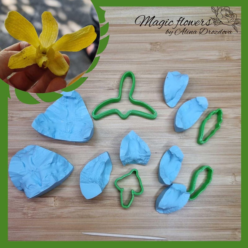 Orchid Cutters and Veiners - Etsy