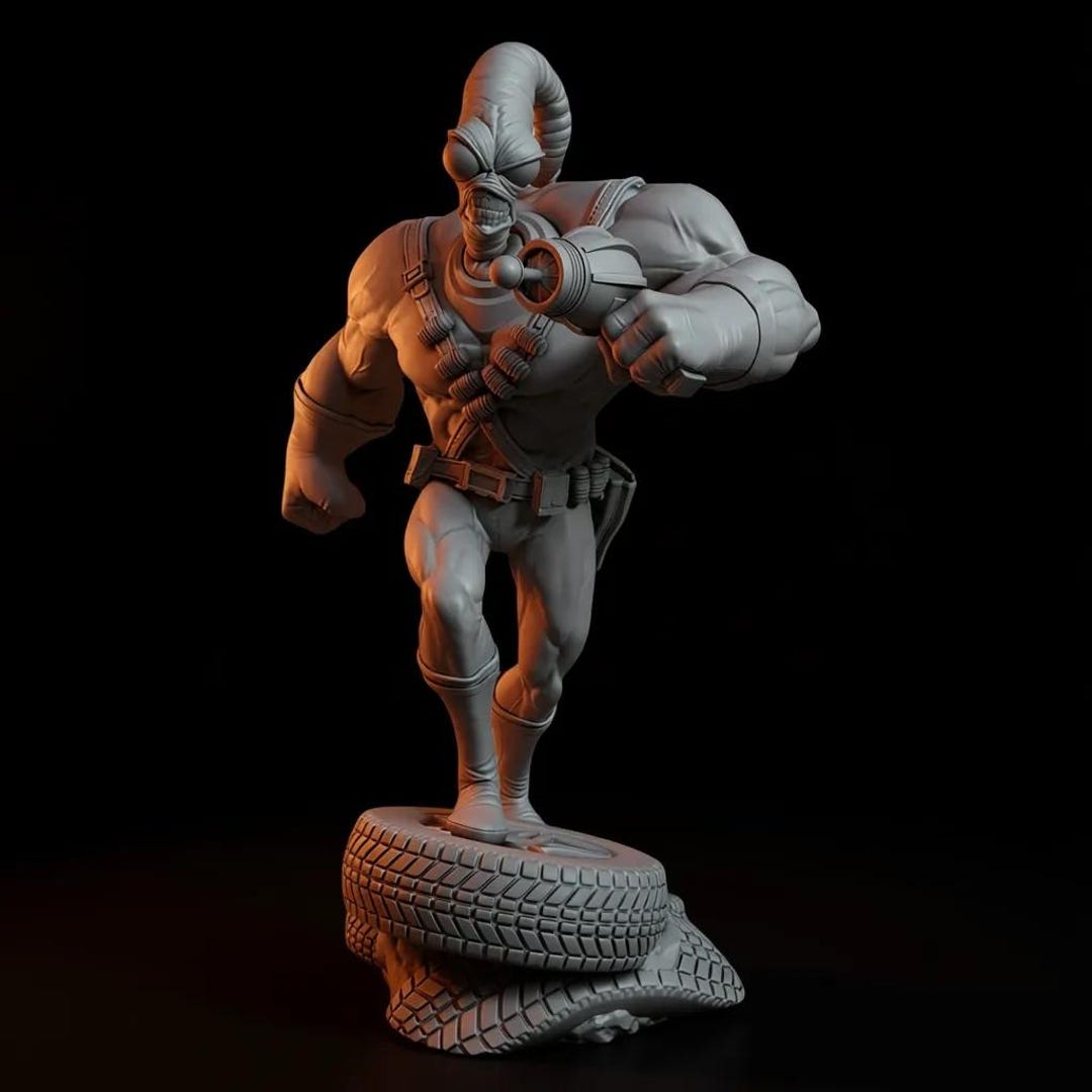 Earthworm Jim – Classic Game STL Print File 1:10 Scale Statue ...