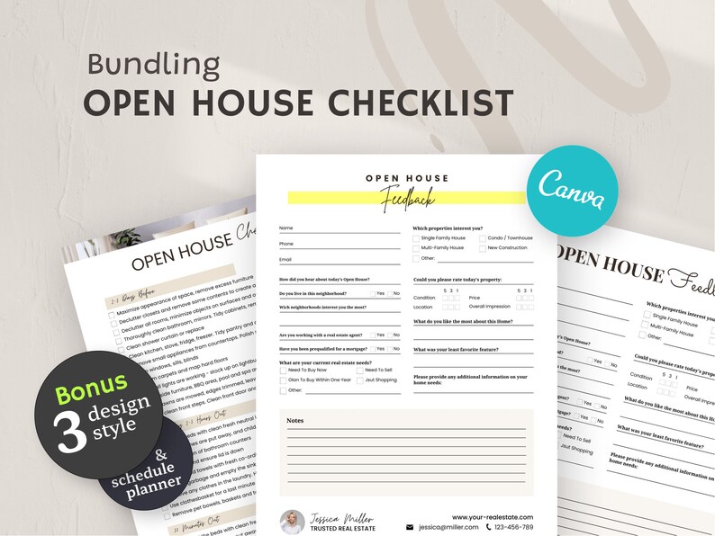 Open House Checklist | Real Estate Marketing | Open House Staging, Home ...