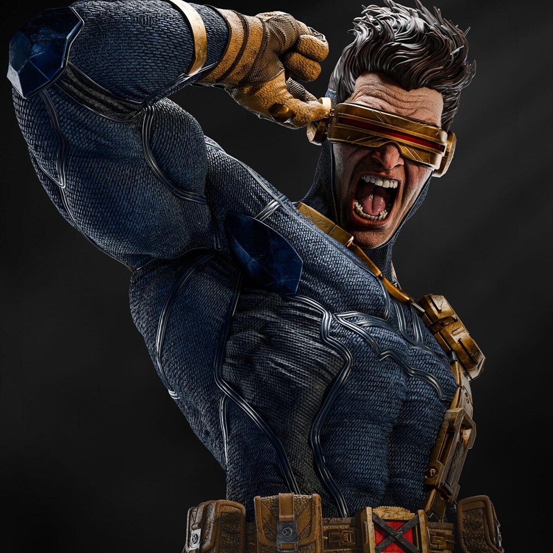Cyclops - Marvel STL | 1/6 Scale | 3D STL Print File Model Download - Etsy