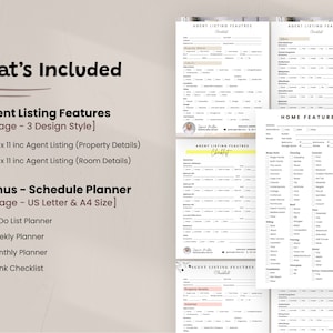Complete Real Estate Listing Toolkit: Features Checklist, Agent ...
