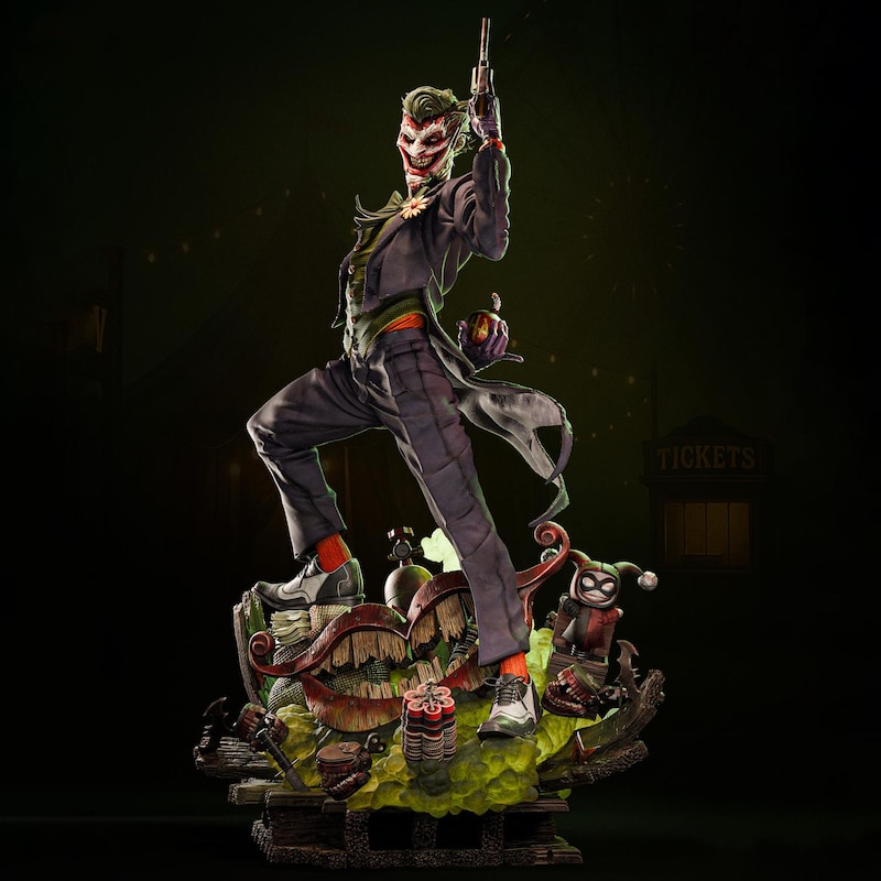 Jokers Statue - Etsy