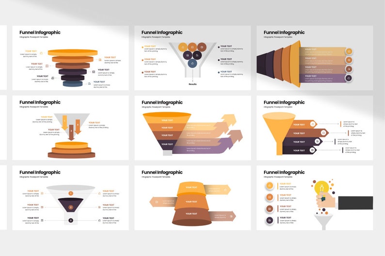 Creative Funnel Infographic Presentation Template | Business Powerpoint ...