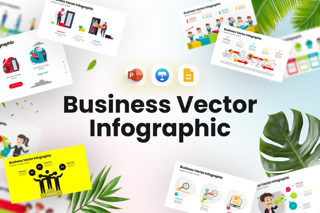 Business Vector Infographic Powerpoint Template | Professional ...