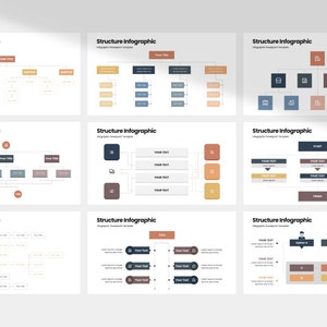 Professional Organizational Chart Presentation Template | Business ...