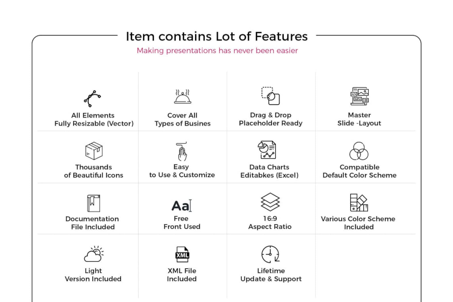 Professional Organizational Chart Presentation Template | Business ...