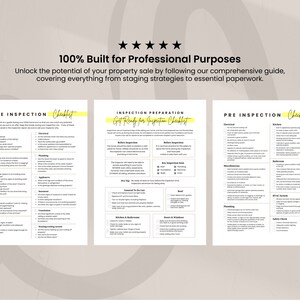 Real Estate Home Inspection Checklist | Home Buyer Checklist | Property ...